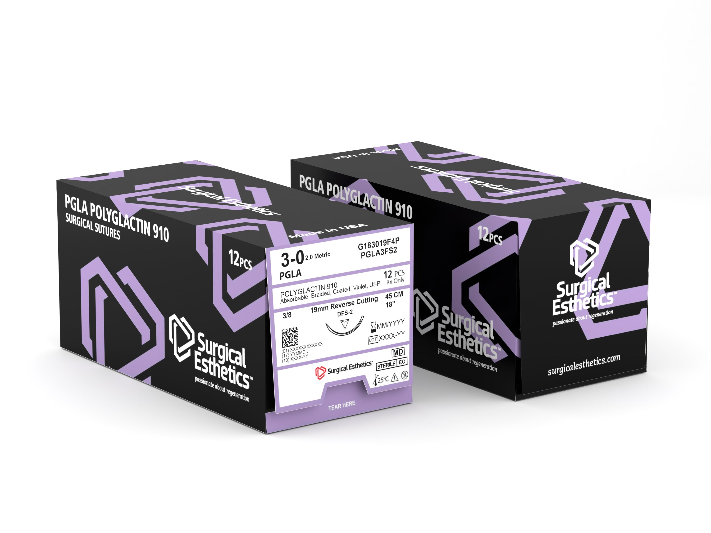 Surgical Esthetics® Sutures PGLA – InstaRisa